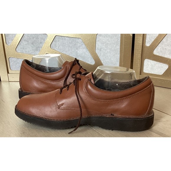 footonic | Shoes | Evatech Footonic Ii Brown Leather Oxford Sneaker ...